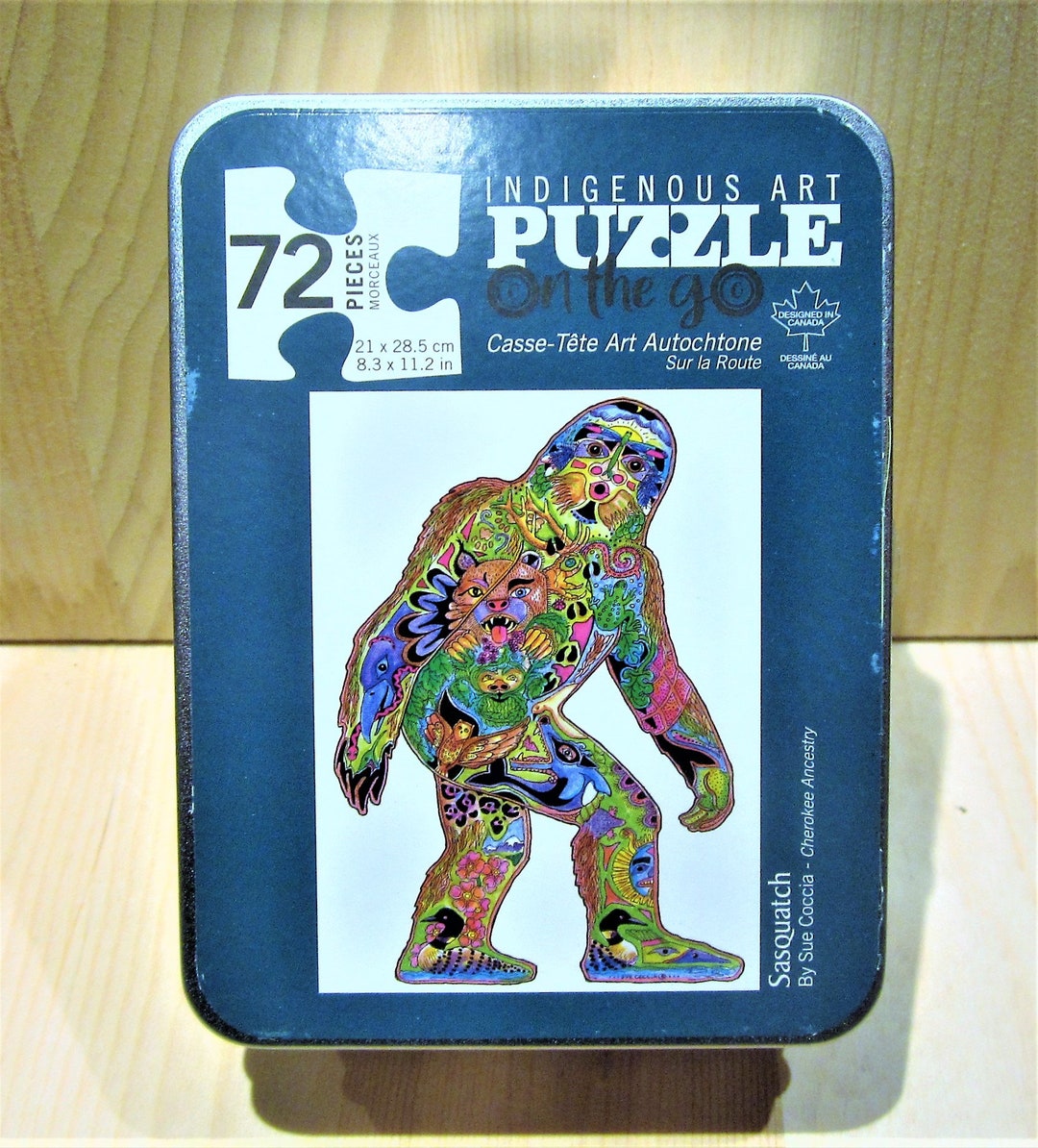 Cherokee First Nation 'sasquatch' 72 Piece on the Go Puzzle South ...