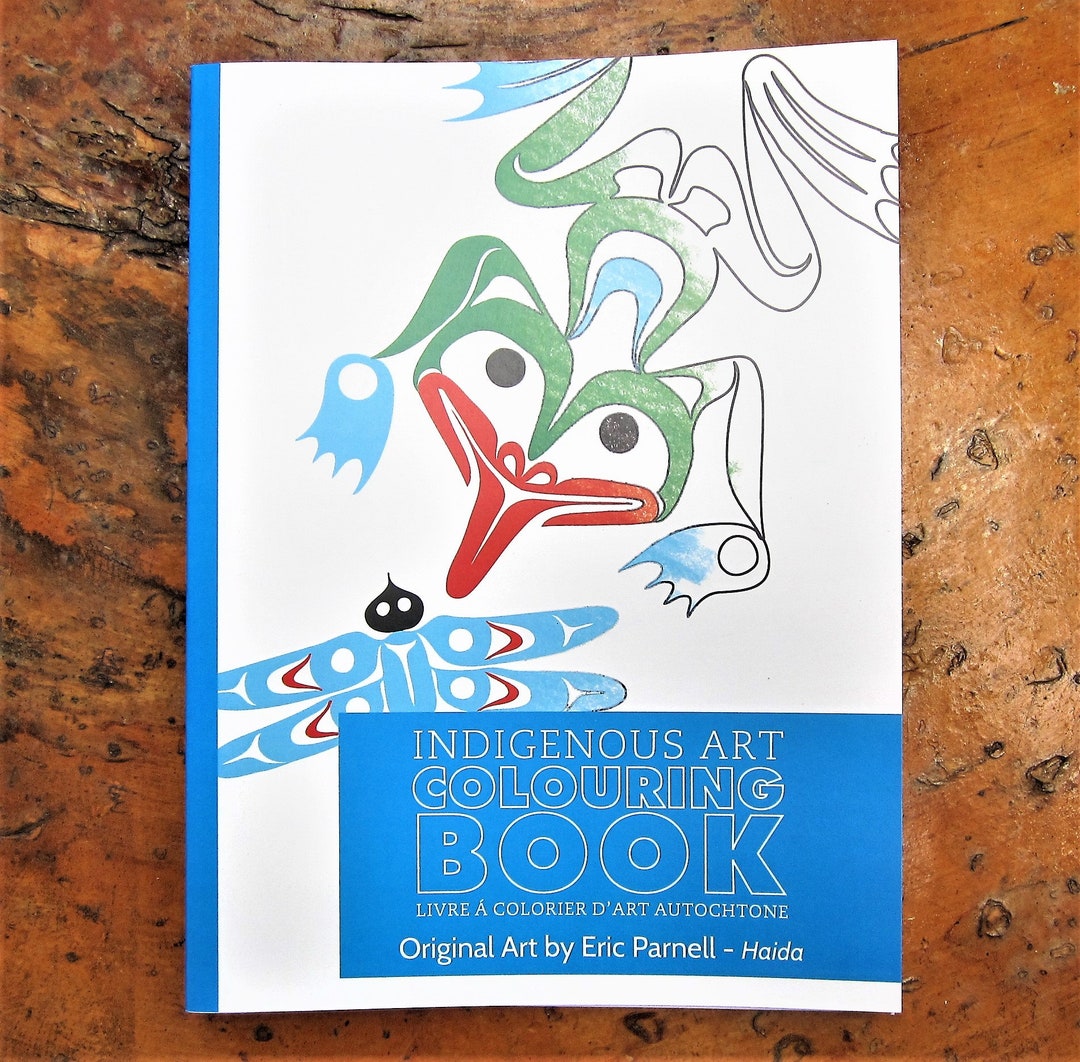 Haida First Nation Coloring Book Pacific North West Coast Native ...