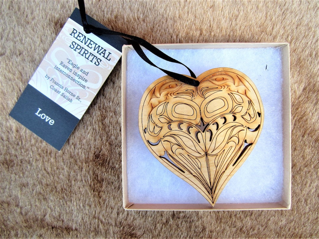 Coast Salish First Nation Love Renewal Spirit Charm Pacific North West ...