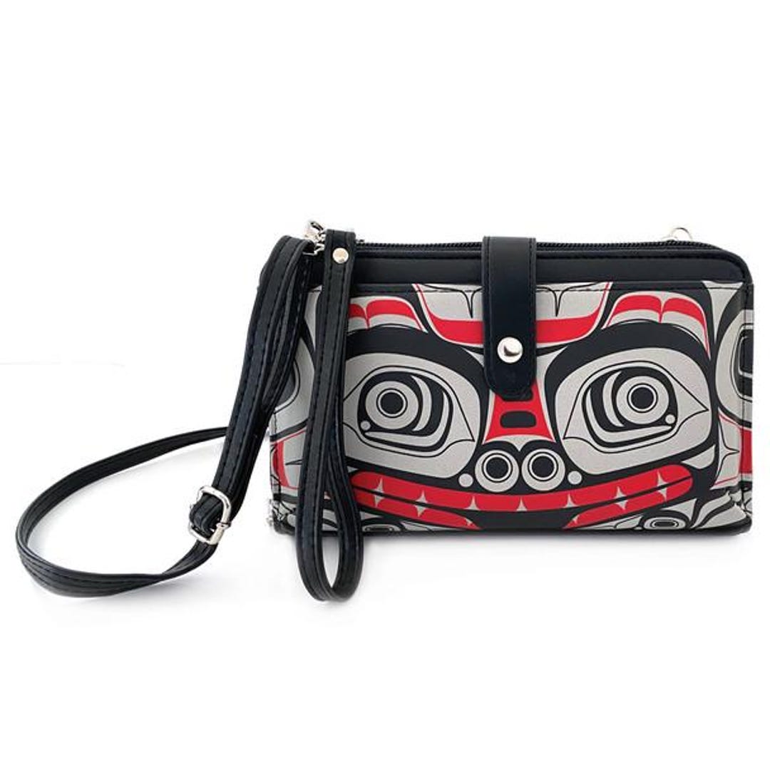 Tsimshian First Nation 'matriarch Bear' Smartphone Crossbody Bag Purse ...