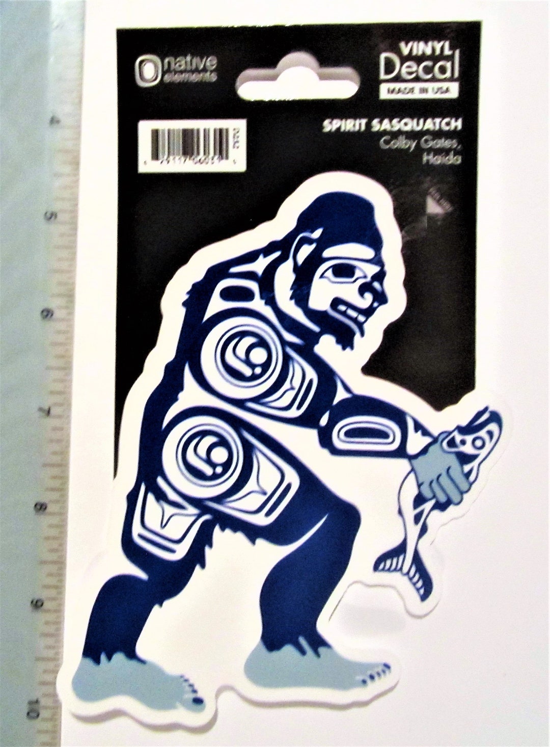 Haida First Nation 'bigfoot' Vinyl Sticker Decal Pacific North West ...