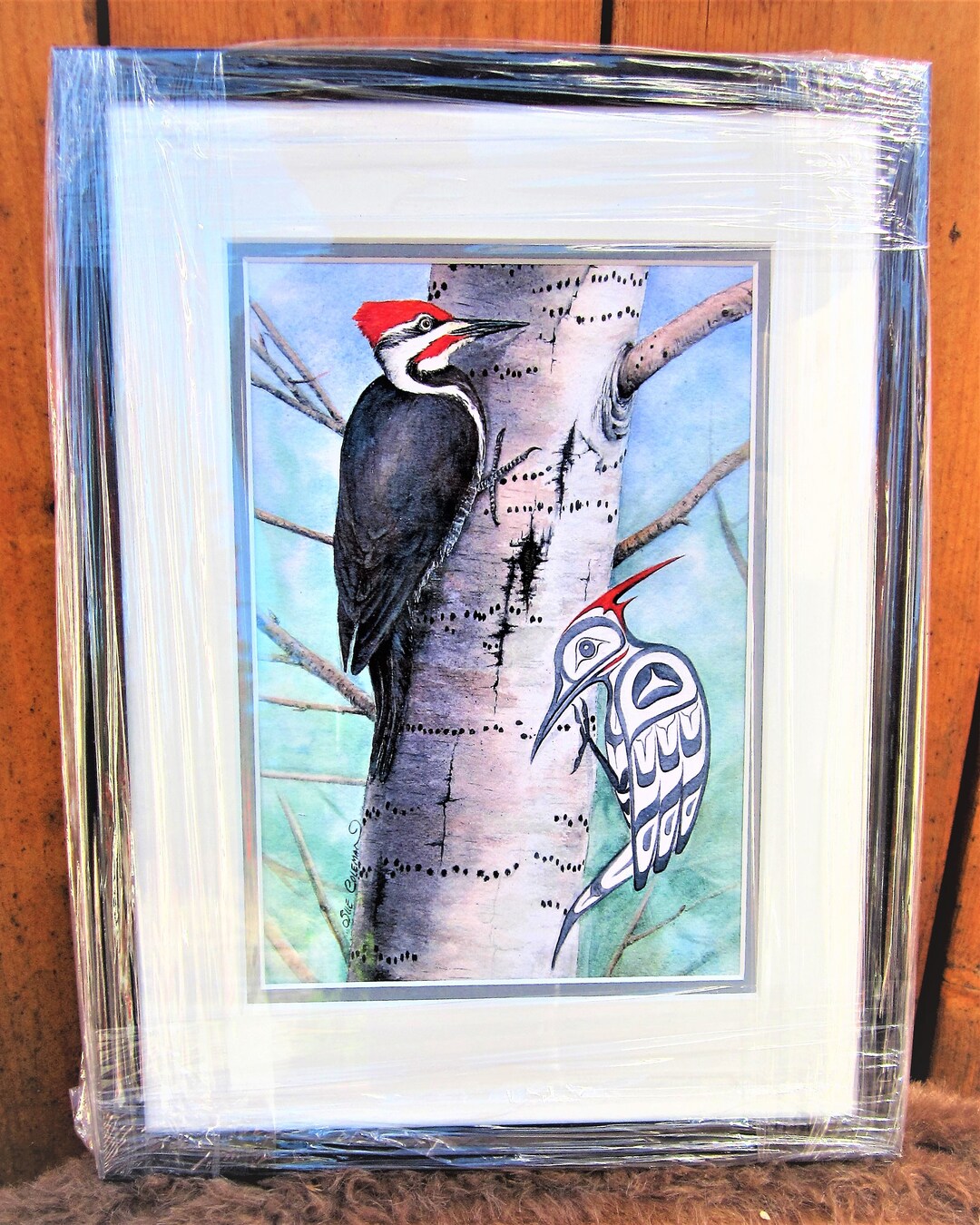 Pacific North West Coast First Nations Sue Coleman 'woodpecker ...