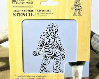 North West Native Stencil - Etsy