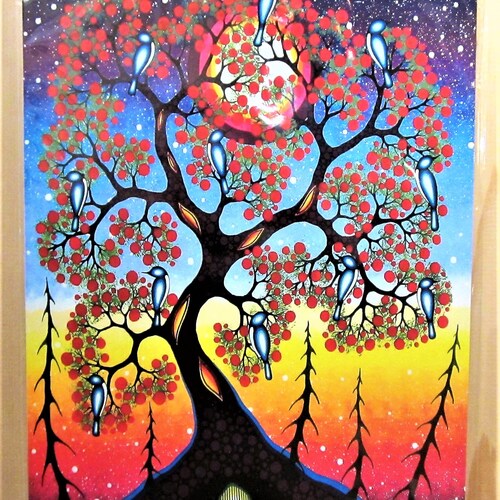 Cree First Nation 'family' Contemporary Native | Etsy