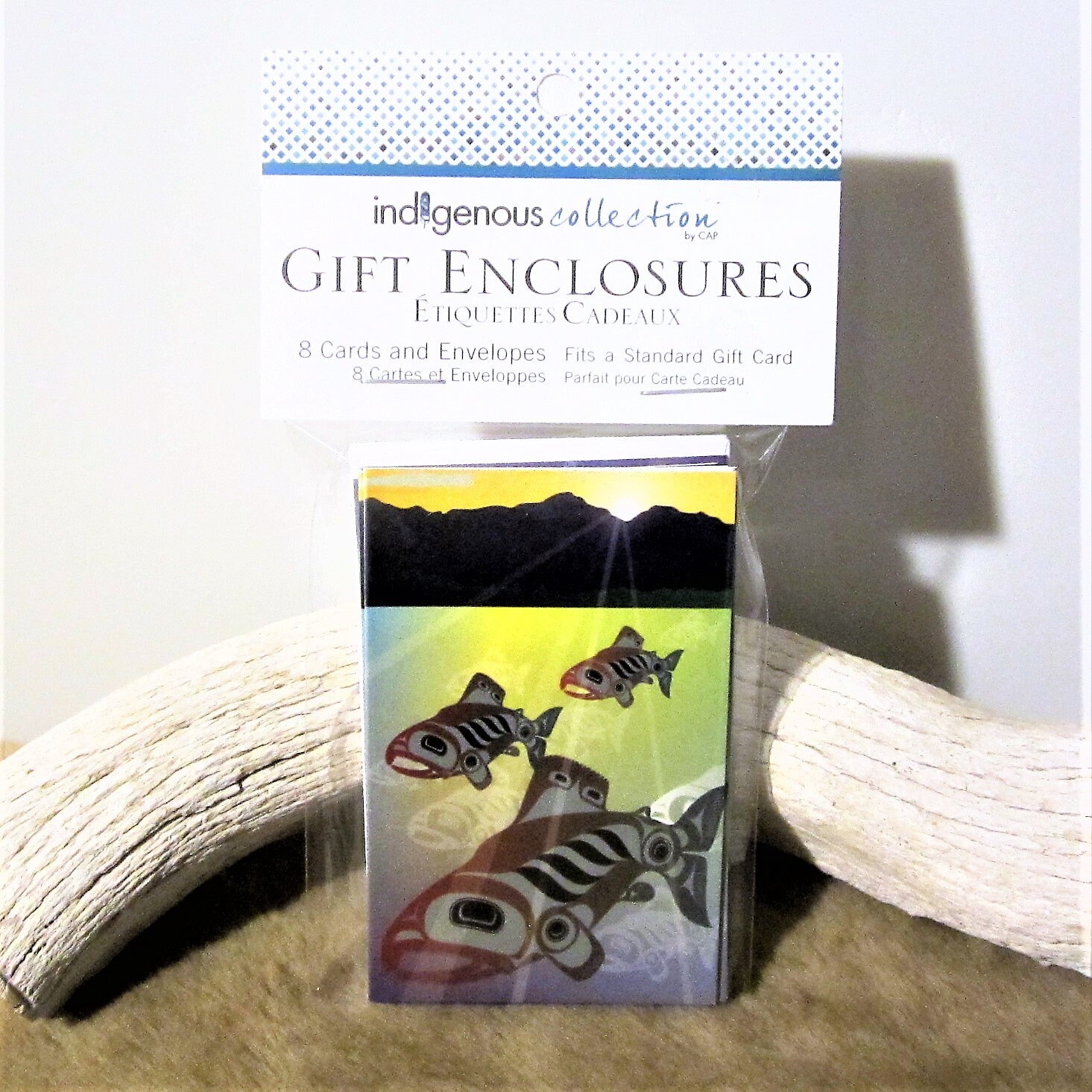 Tlingit First Nation 'salmon Fall Run' Small Gift - Etsy