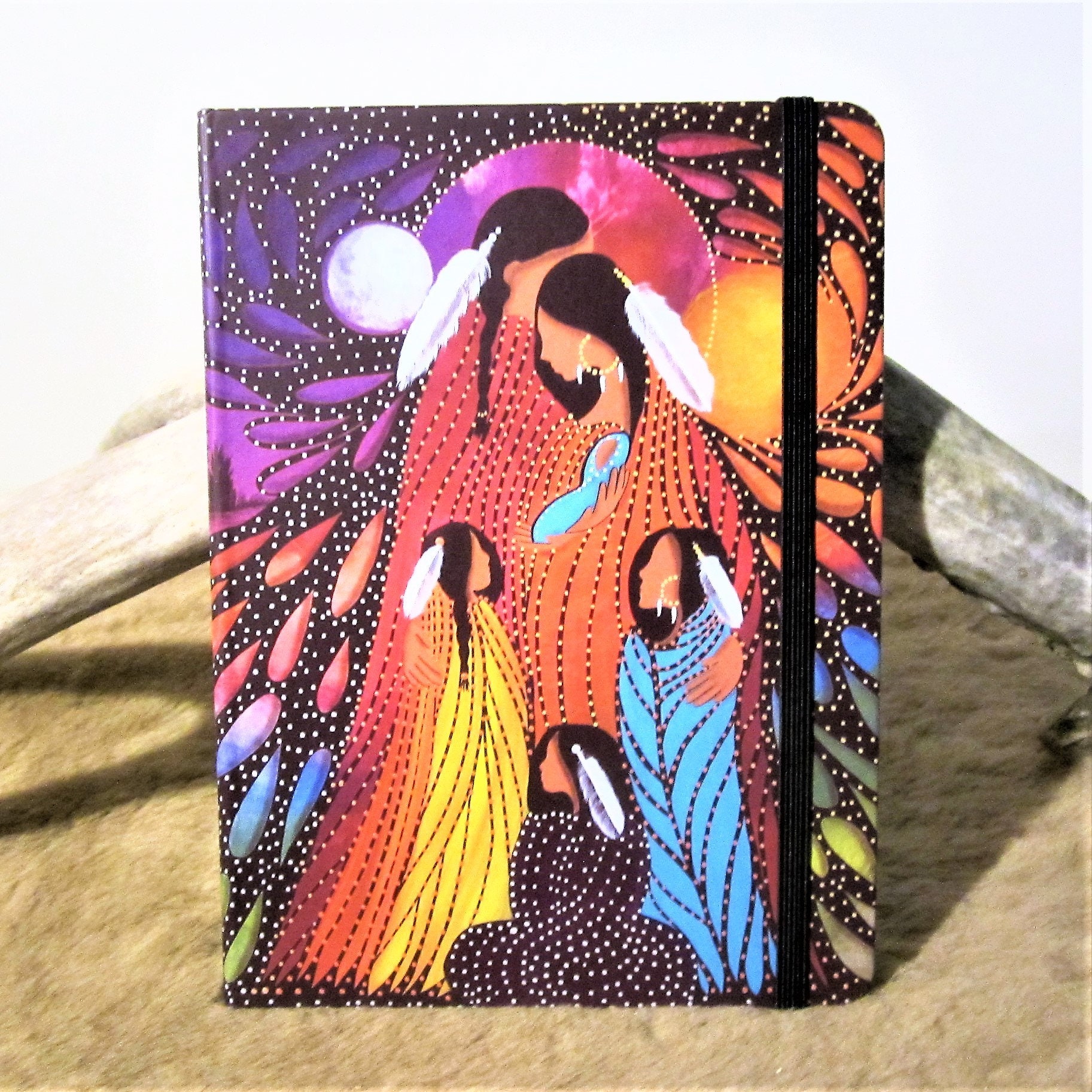 Cree First Nation 'family' Journal Native Indigenous Art - Etsy