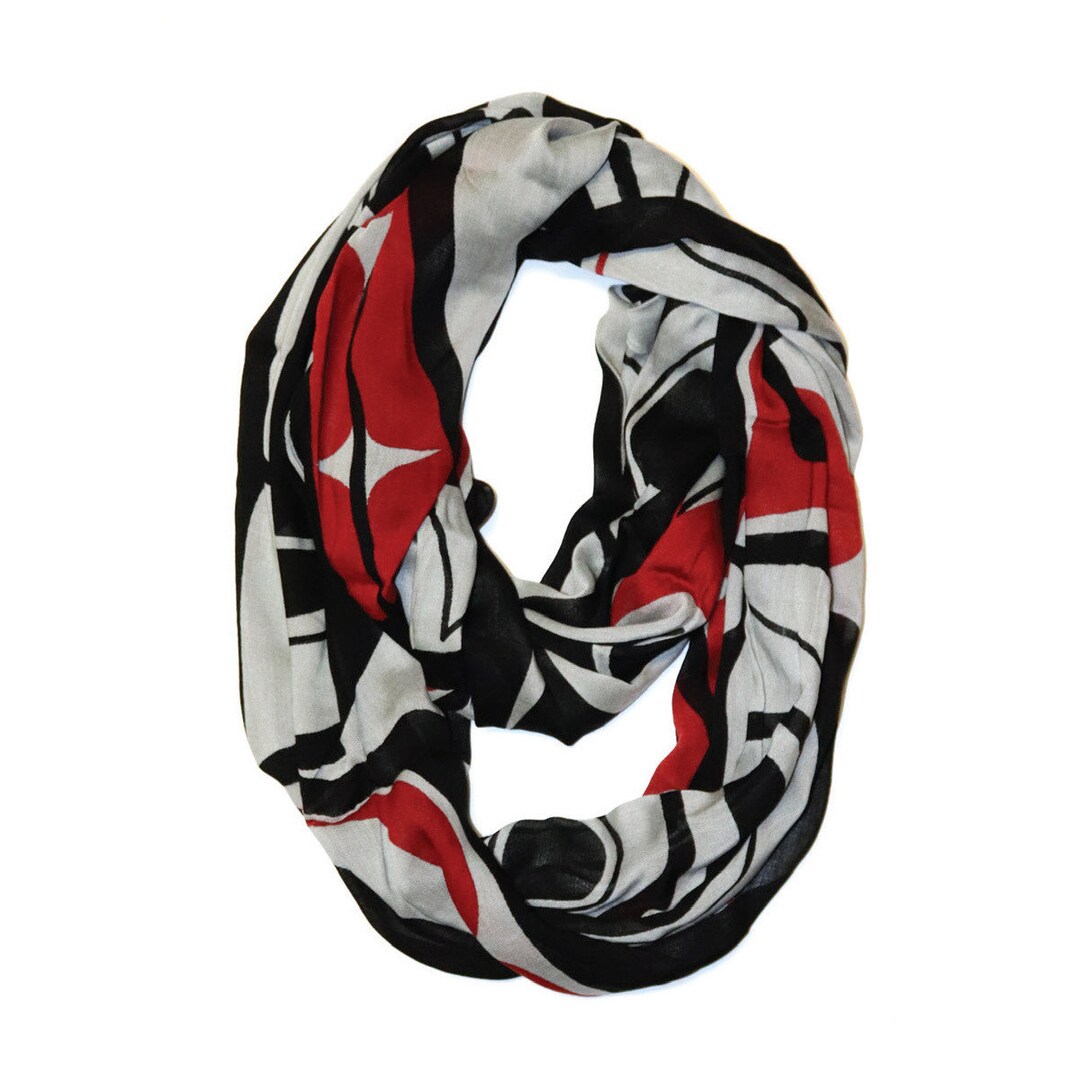 Tsimshian First Nation 'matriarch Bear' Bamboo Circle Scarf Pacific ...