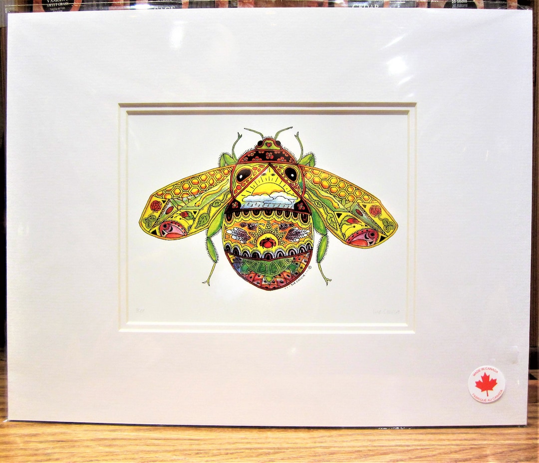 Cherokee First Nation ''bee'' Contemporary Native Indigenous Art ...