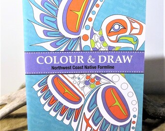 First Nation Coloring Book - Etsy