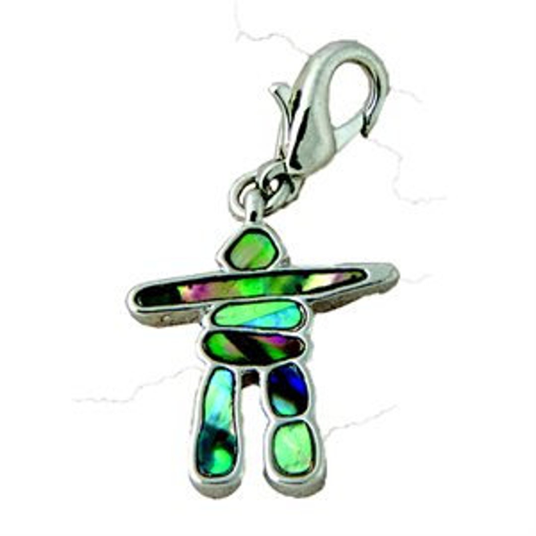 NWT Inuit Arctic 'inukshuk' Zipper Pull / Key Chain Charm - Etsy Canada