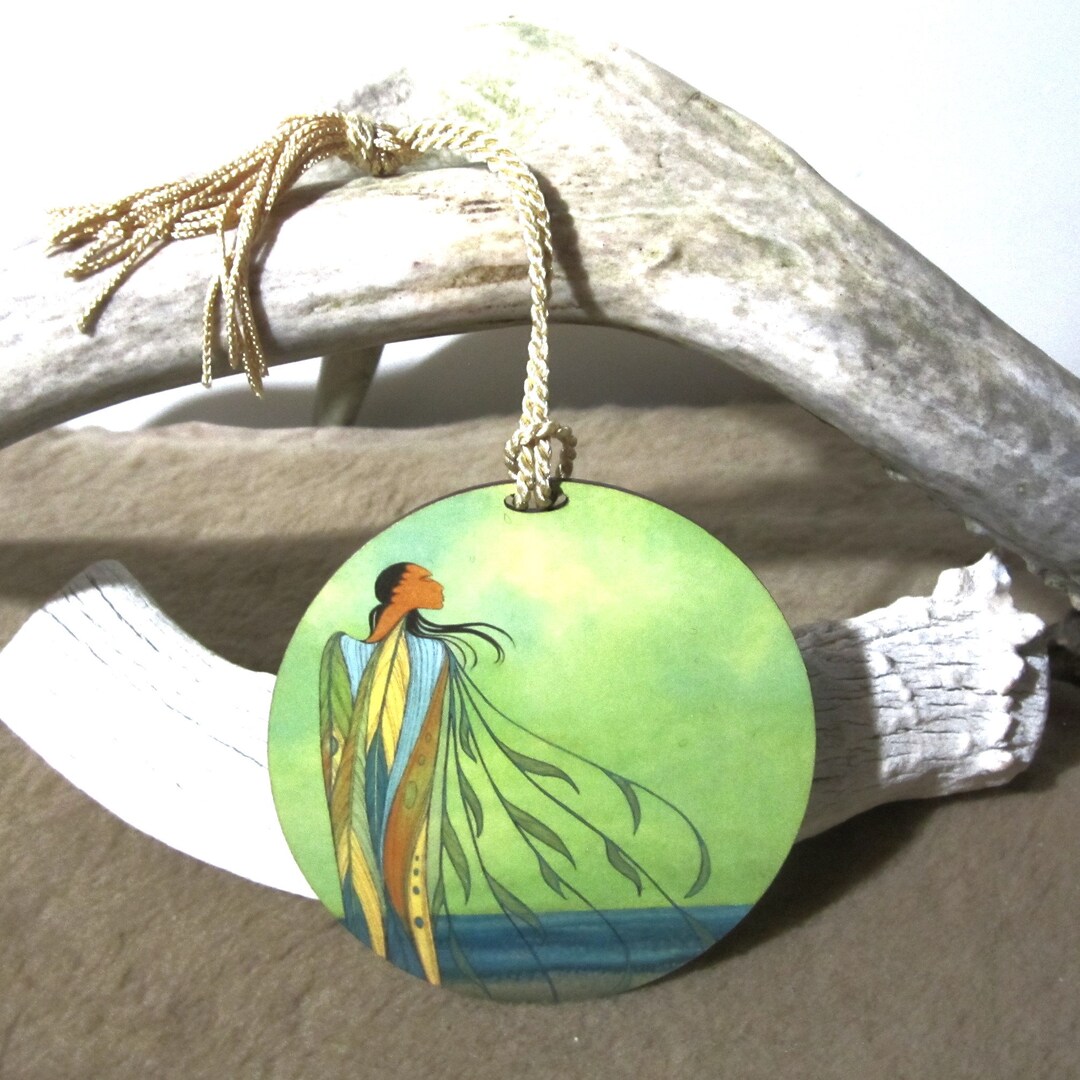 Santee Oglala Sioux First Nation 'summer Winds' Hanging Ornament Great ...