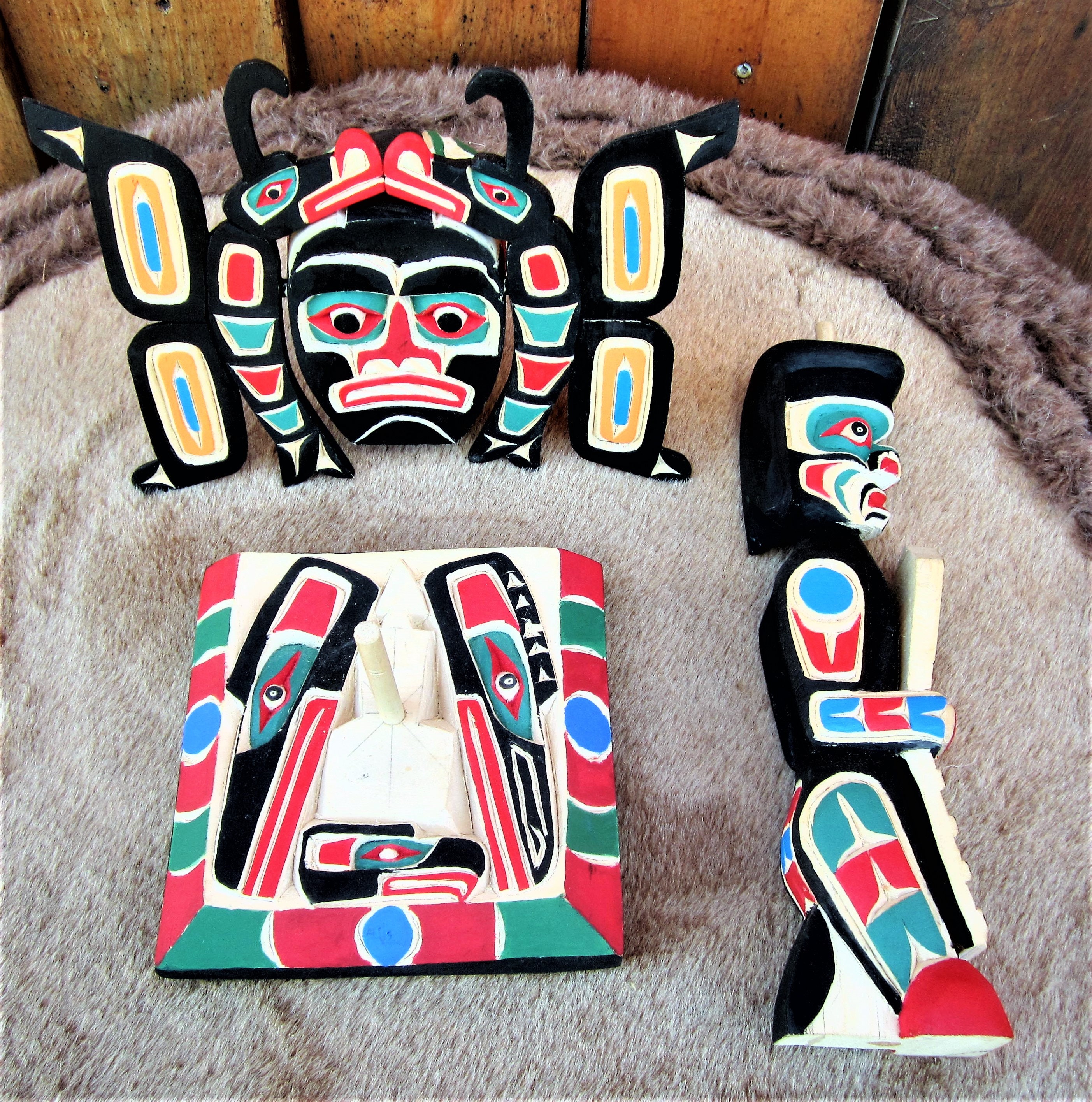 Kwakiutl First Nation ''butterfly'' Rattle | Etsy