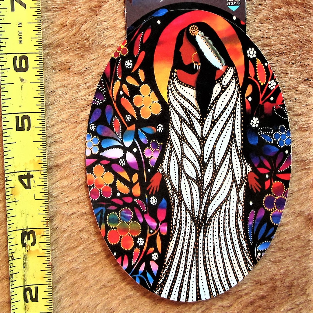 Cree First Nation ''sacred Space'' Vinyl Sticker Decal Native ...