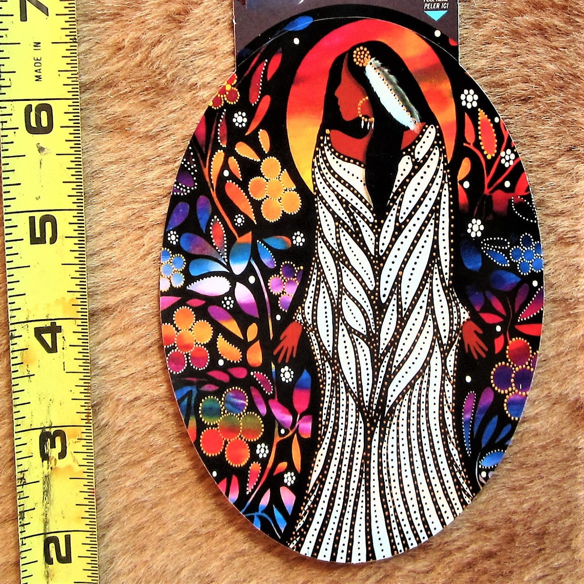 Cree First Nation ''sacred Space'' Vinyl Sticker Decal Native ...