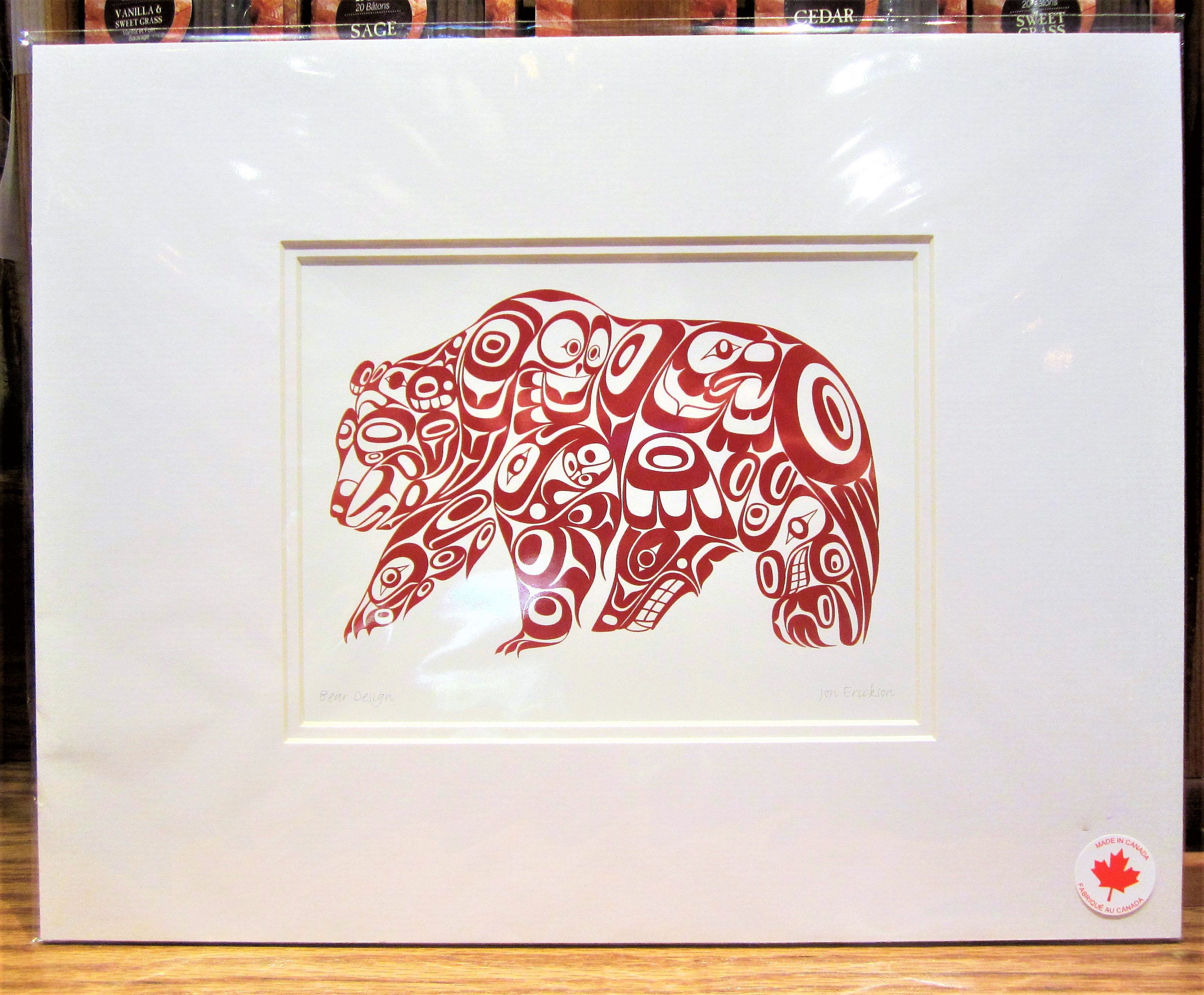 Gitksan First Nation ''bear Design'' | Etsy