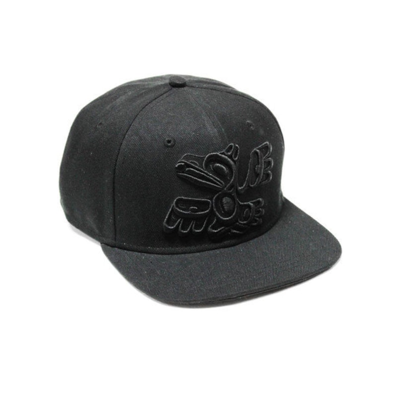 Haida First Nations 'raven' Snapback Ball Cap Hat - Etsy