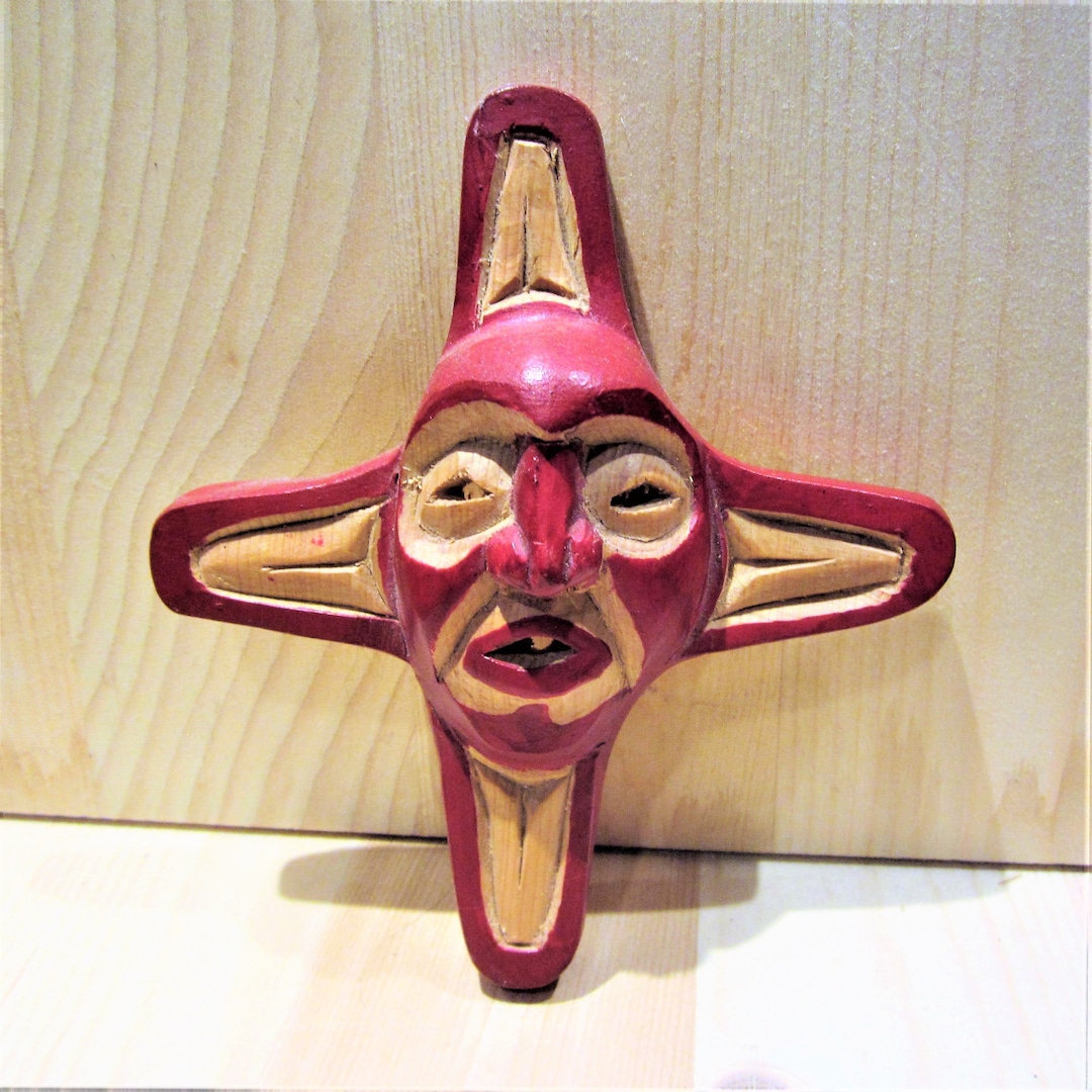 Nuu Chah Nulth First Nation 'sun' Carving Pacific North West Coast ...