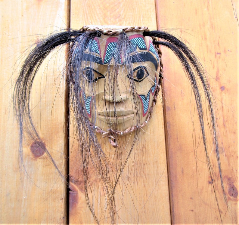 Haisla First Nation 'warrior' Cedar Mask Carving West | Etsy