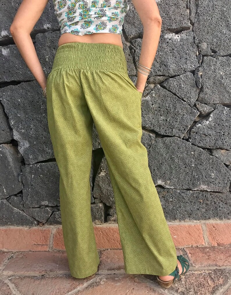 Organic Cotton Pants Dyed With Herbs and Plants of the Ayurvedic ...