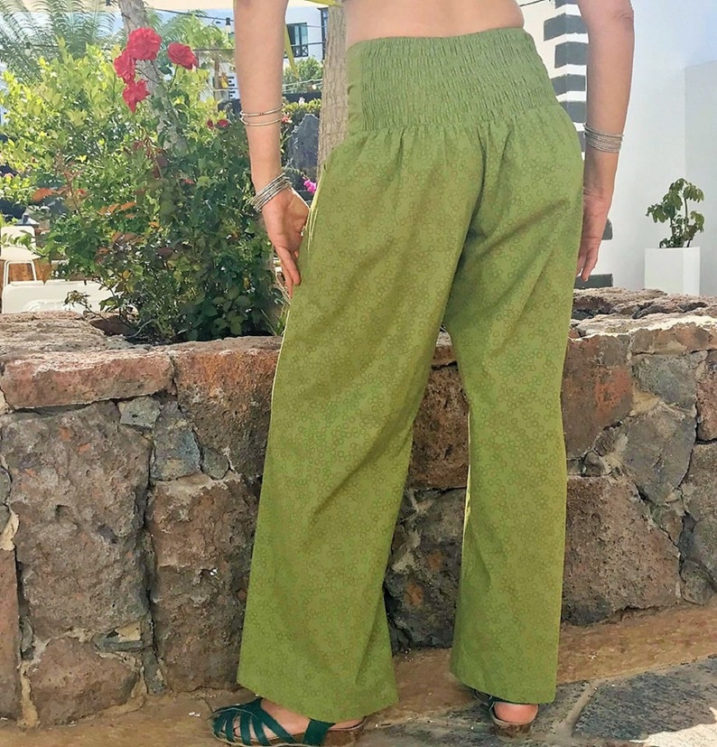 Organic Cotton Pants Dyed With Herbs and Plants of the Ayurvedic ...