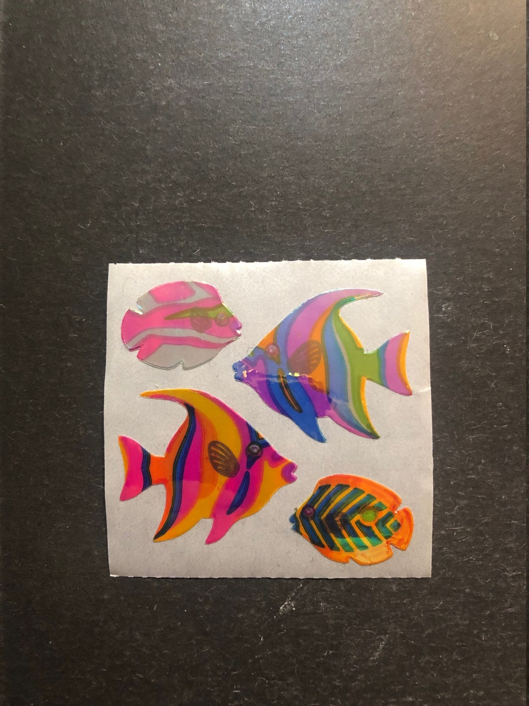Sandylion Vintage Rare Shiny Fish Stickers - Etsy