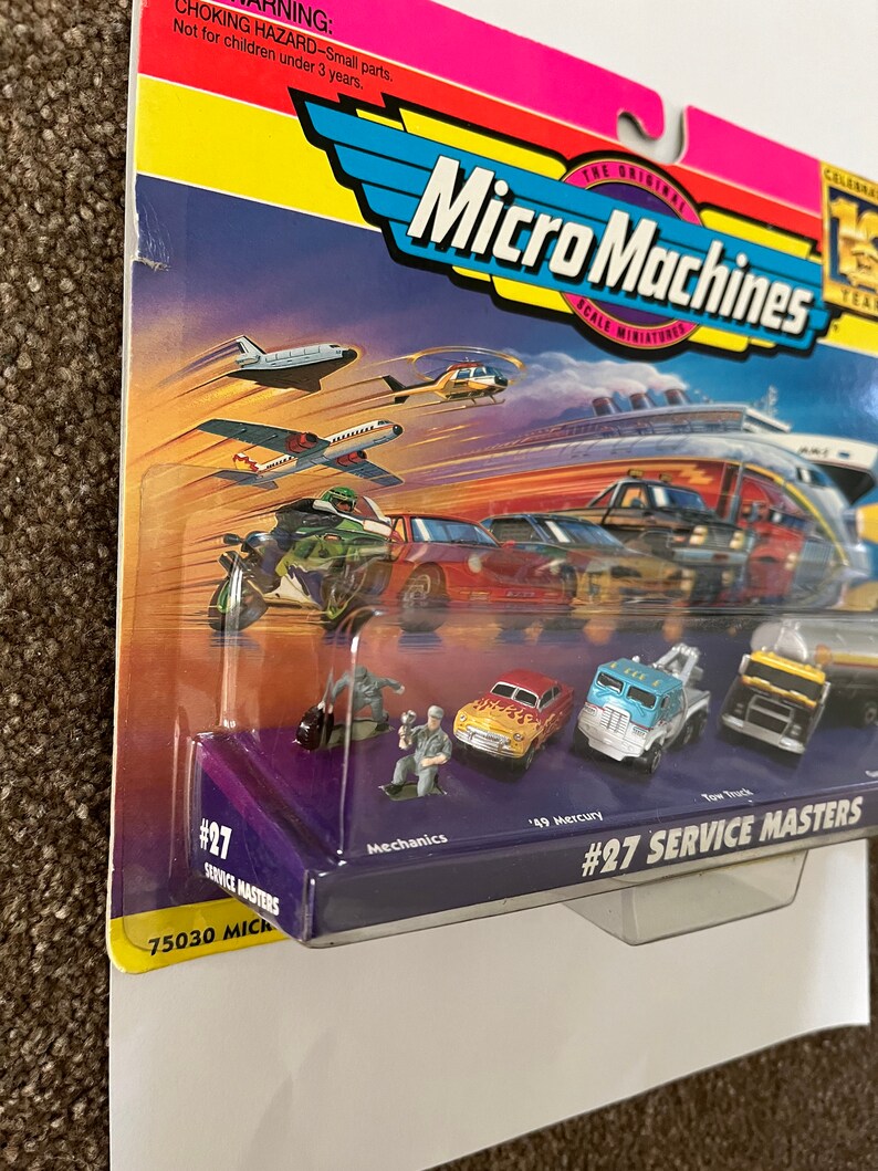 Micro Machines Vintage Rare Service Master Semi Set - Etsy