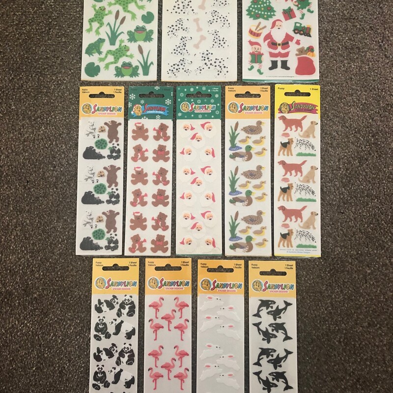 Sandylion Stickers - Etsy UK