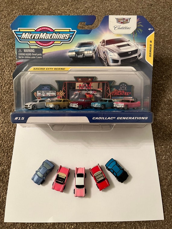 Micro Machines Cadillac Generations Set Plus Vintage Cadillac - Etsy