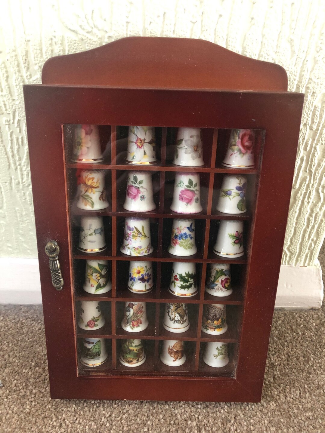 Thimble Rack and Thimbles - Etsy