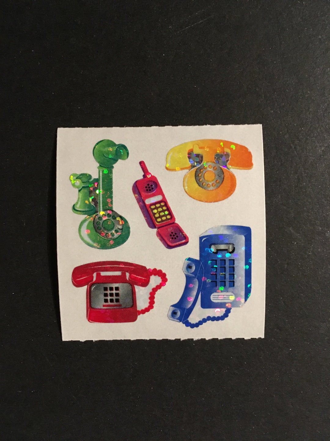 Sandylion Vintage Rare Telephone Stickers - Etsy