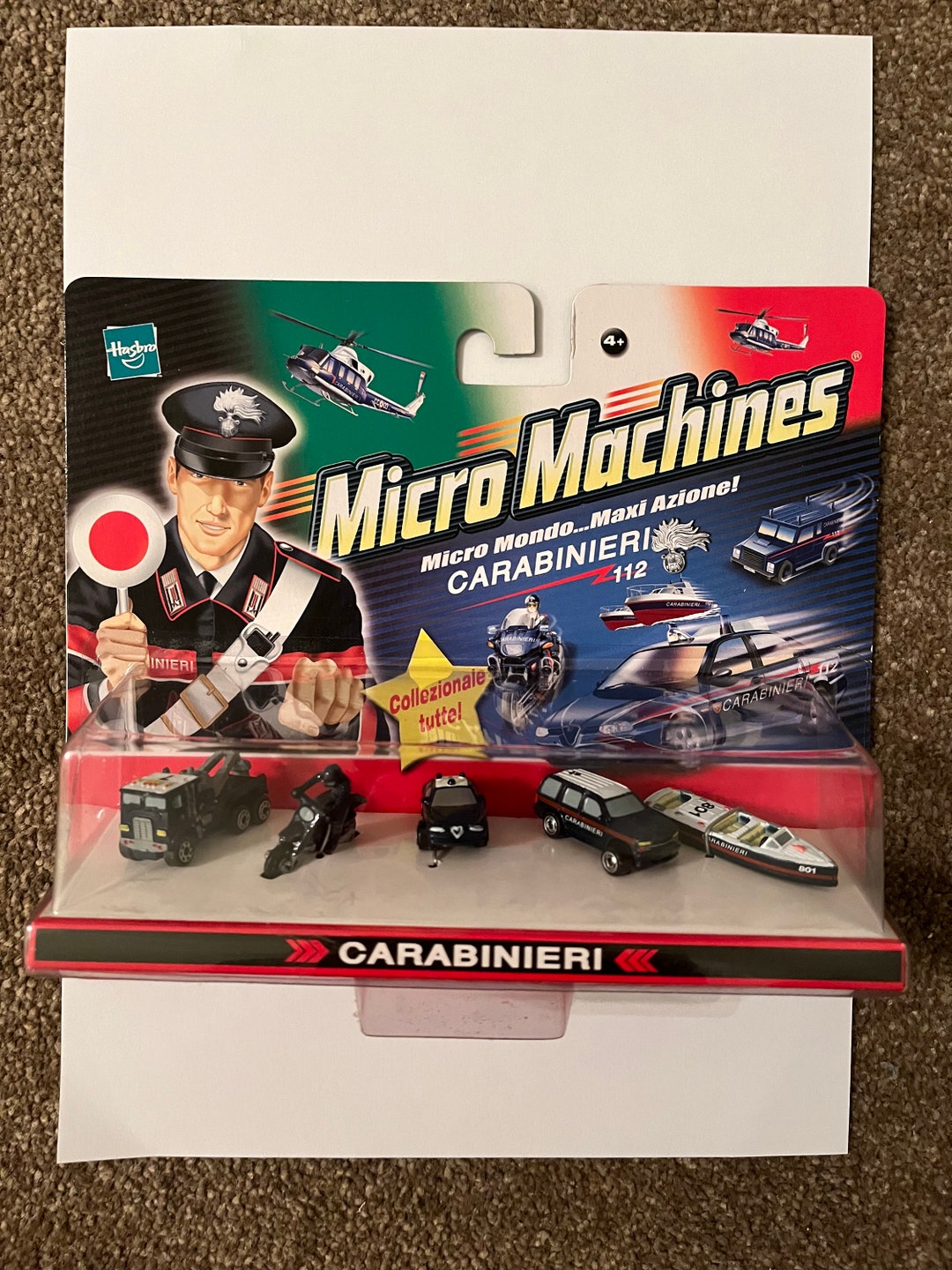 Micro Machines Carabinieri Police Set - Etsy