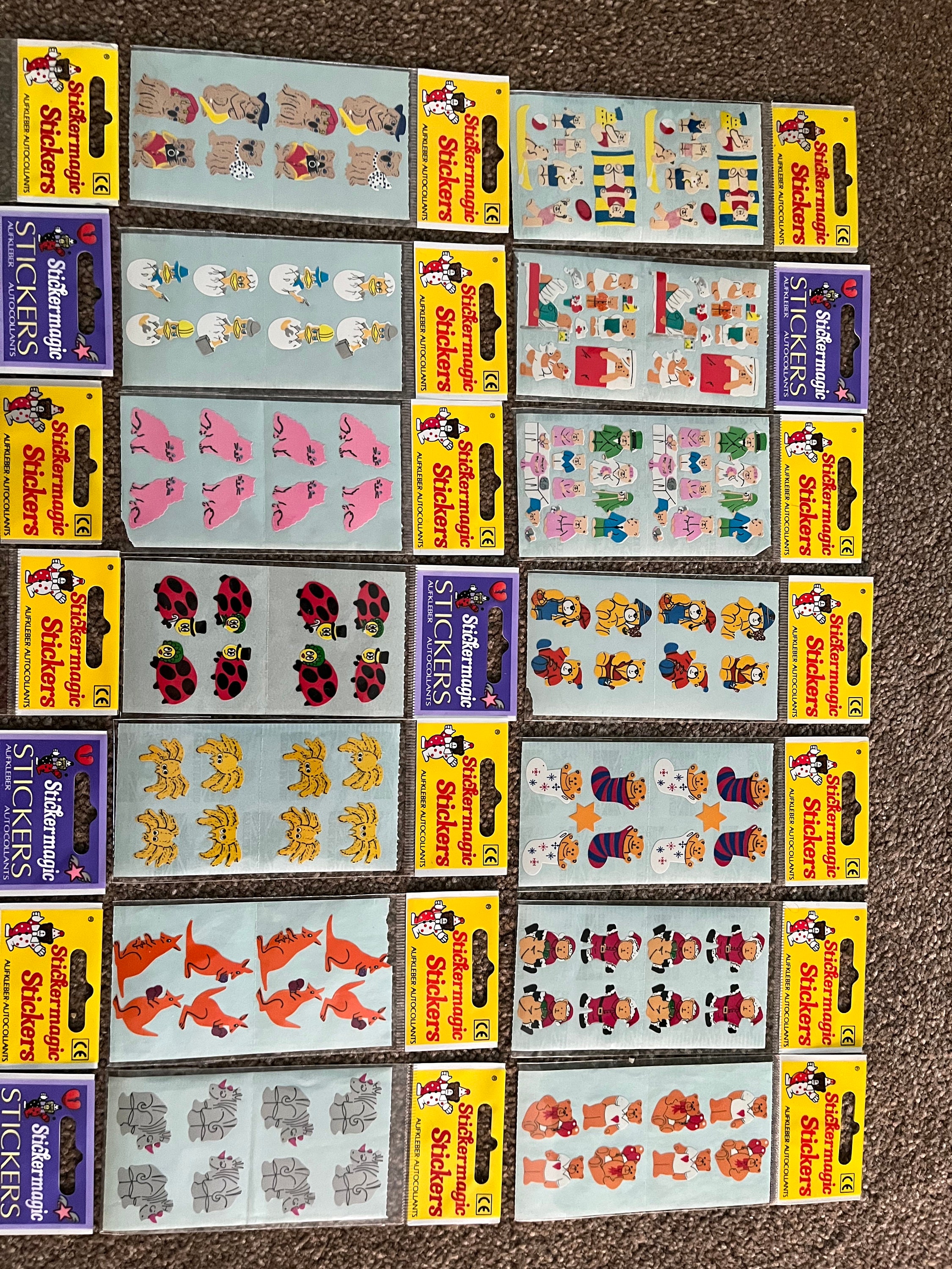 Stickermagic Glossy Sticker Strips - Please Choose From Drop Down List ...