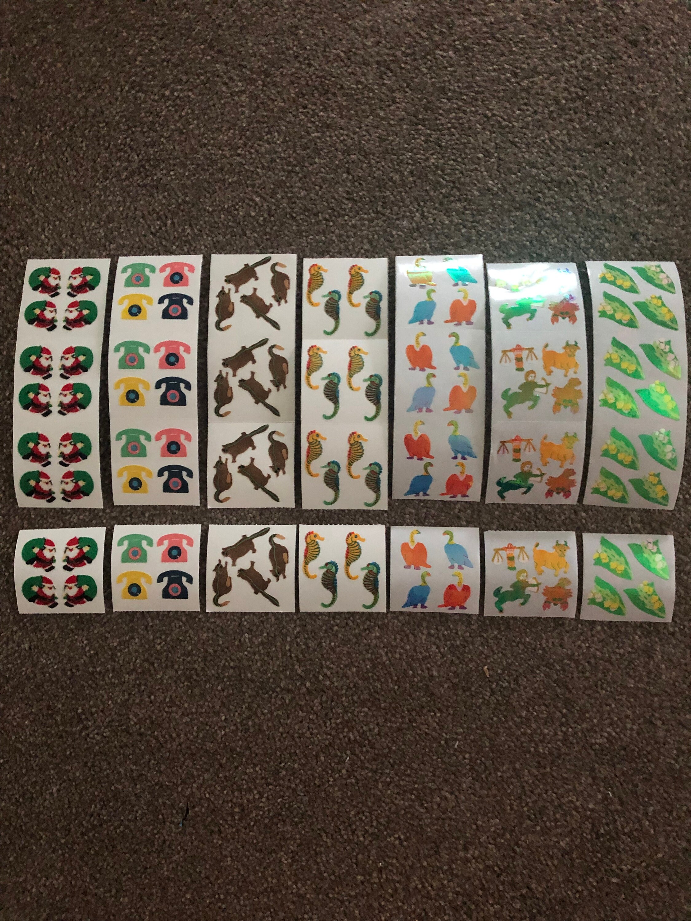 Great Seven Rare Stickers - Please Choose From Drop Down List - Etsy UK