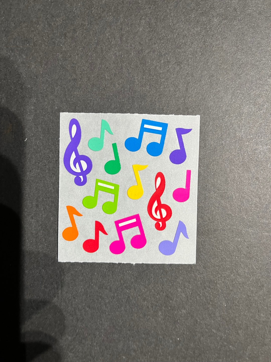 Sandylion Vintage Rare Paper Musical Notes Stickers - Etsy