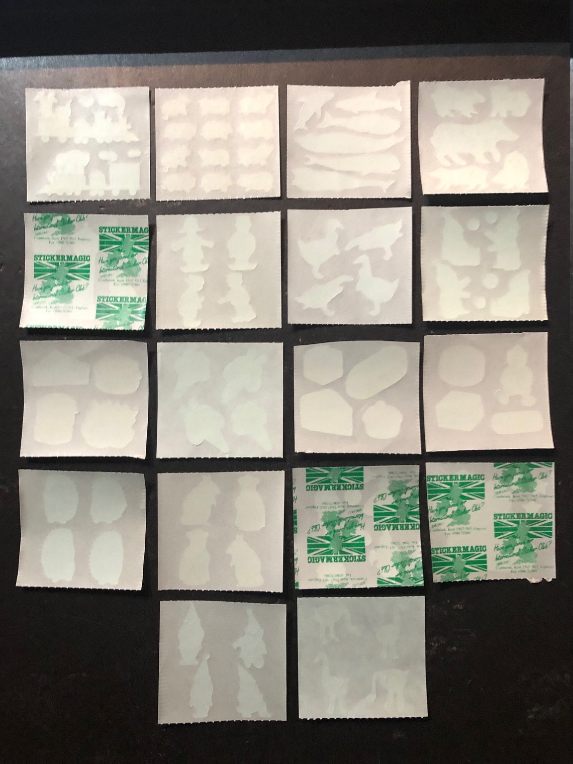 Stickermagic Rare Glossy/paper Stickers - Etsy