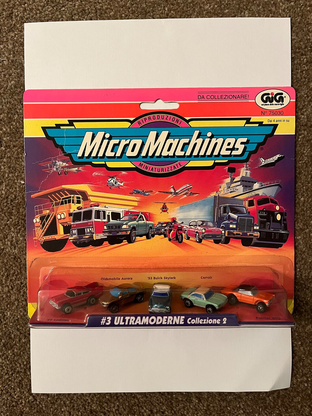 Micro Machines Vintage Rare No:3 Ultramoderne Collection - Etsy