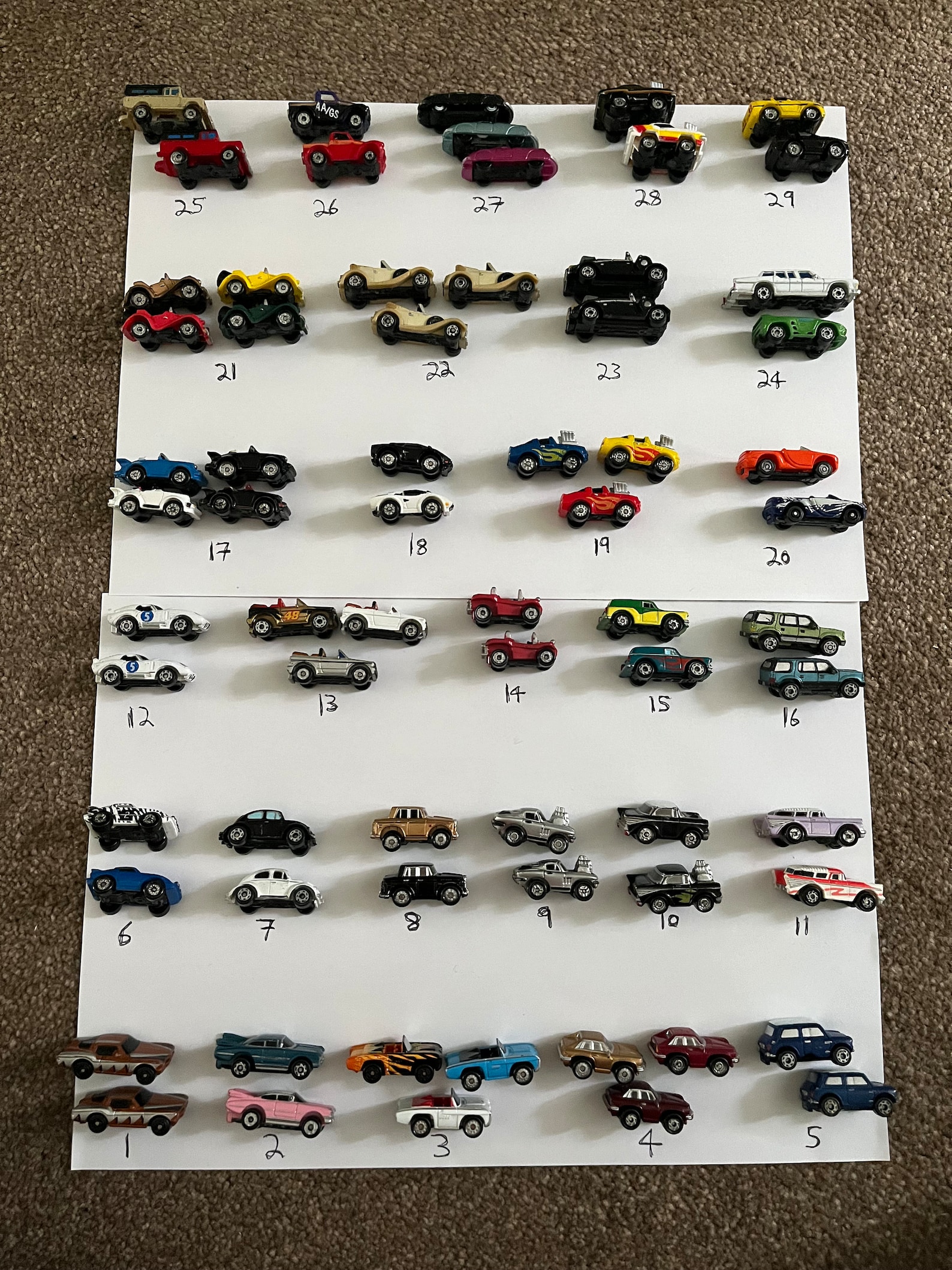 Micro Machines Vintage Cars - Please Choose From Drop Down List - Etsy
