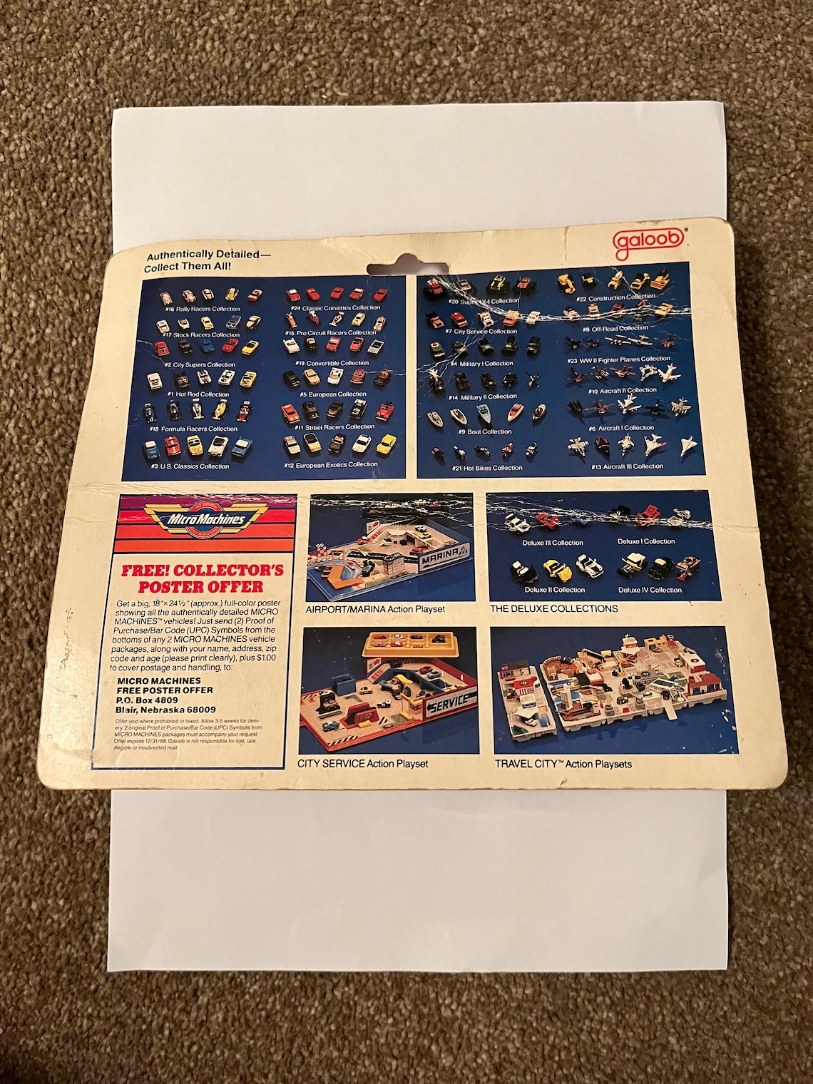 Micro Machines Vintage Deluxe Collection Set - Etsy