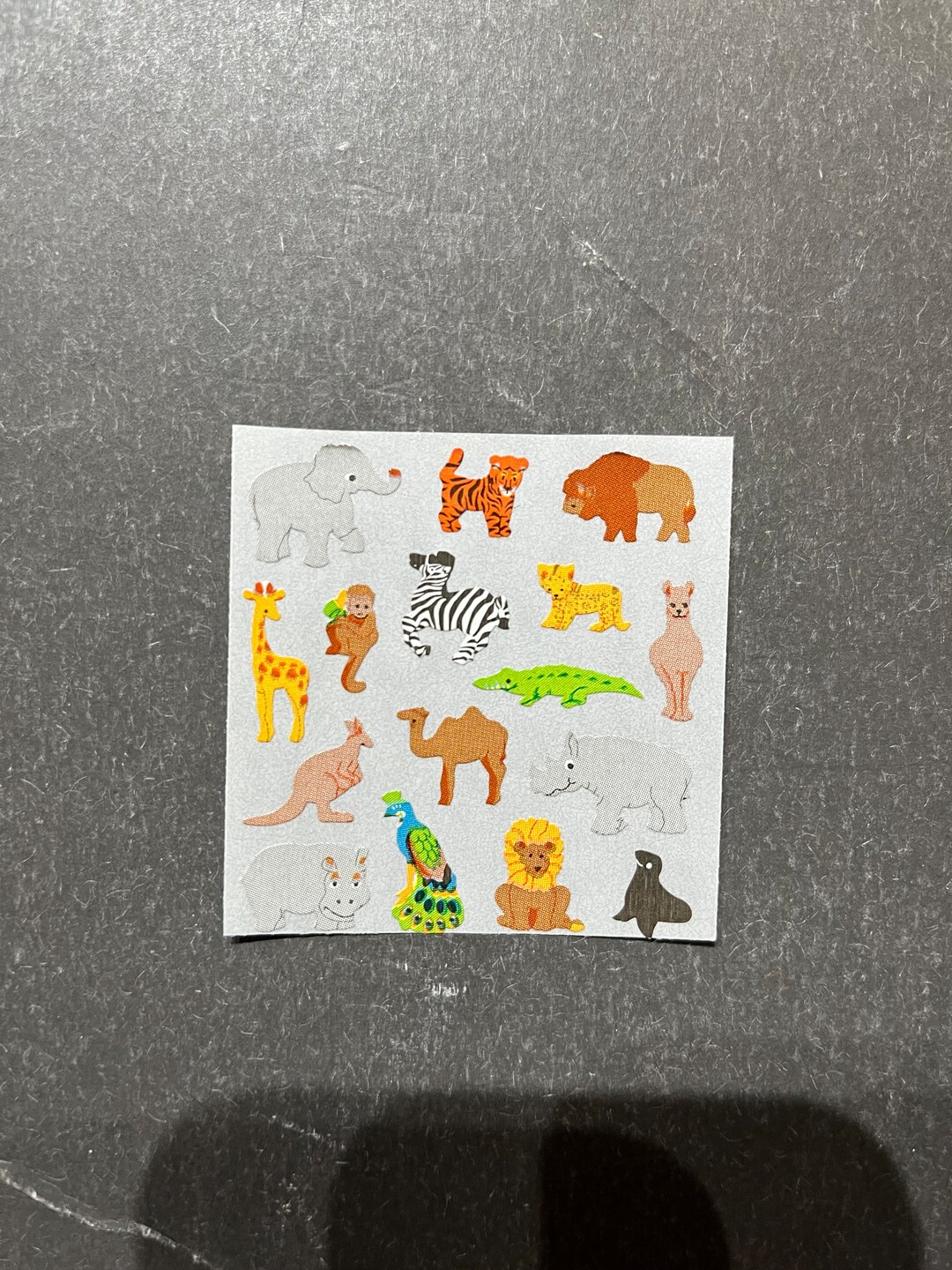 Sandylion Paper Mini Animal Stickers - Etsy