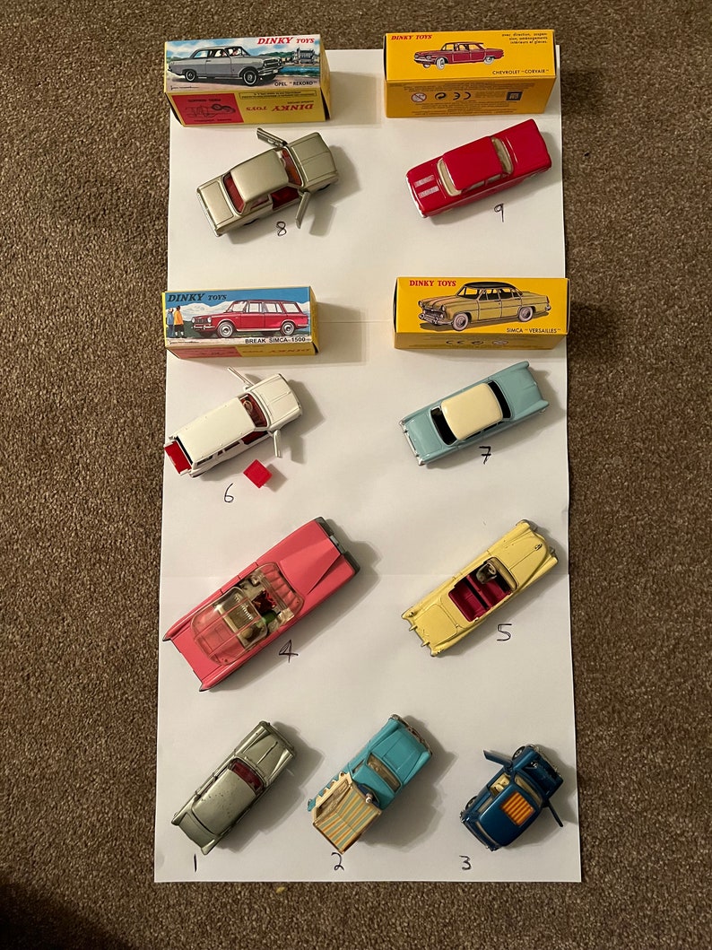 Dinky Toys and Corgi Toys Cars - Please Choose From Drop Down List - Etsy