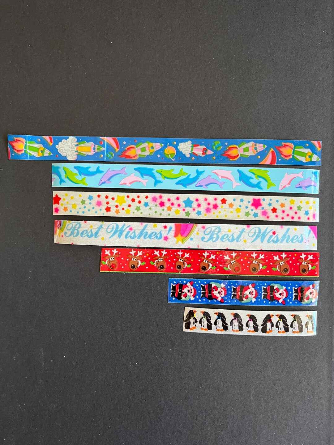 Sandylion Vintage 80s Rare Sticker Tape - Etsy