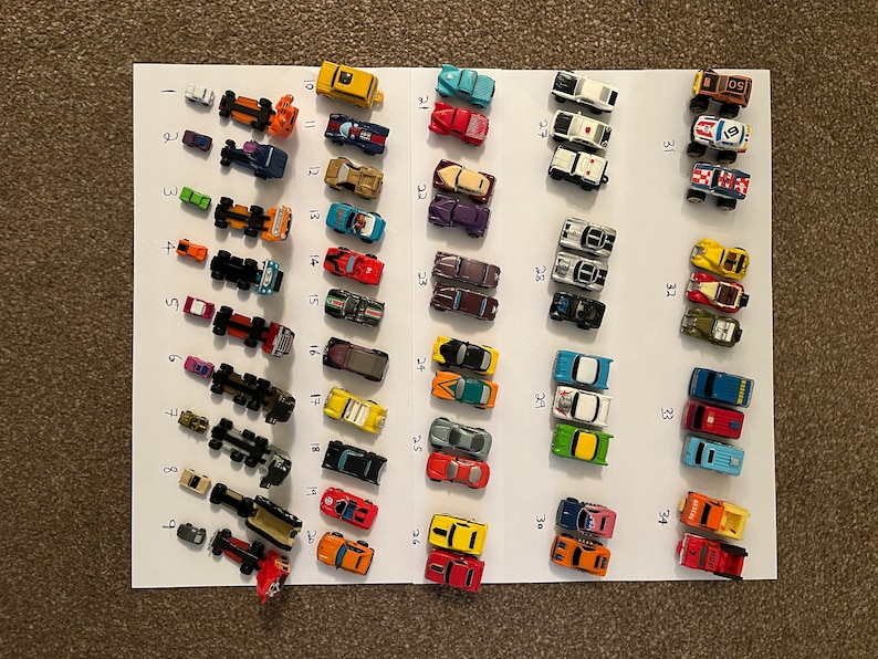 Micro Machines Vintage Insiders, Cars, Vans - Please Choose From Drop ...
