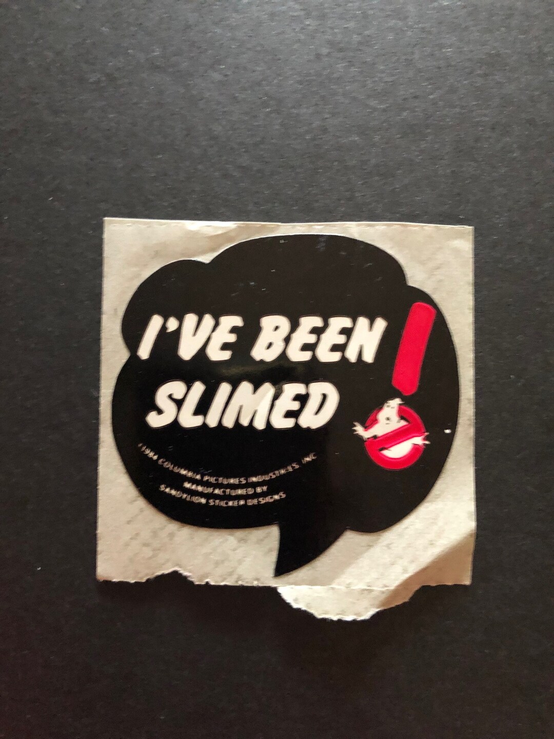 Sandylion Vintage 80s Very Rare I've Been Slimed Sticker - Etsy
