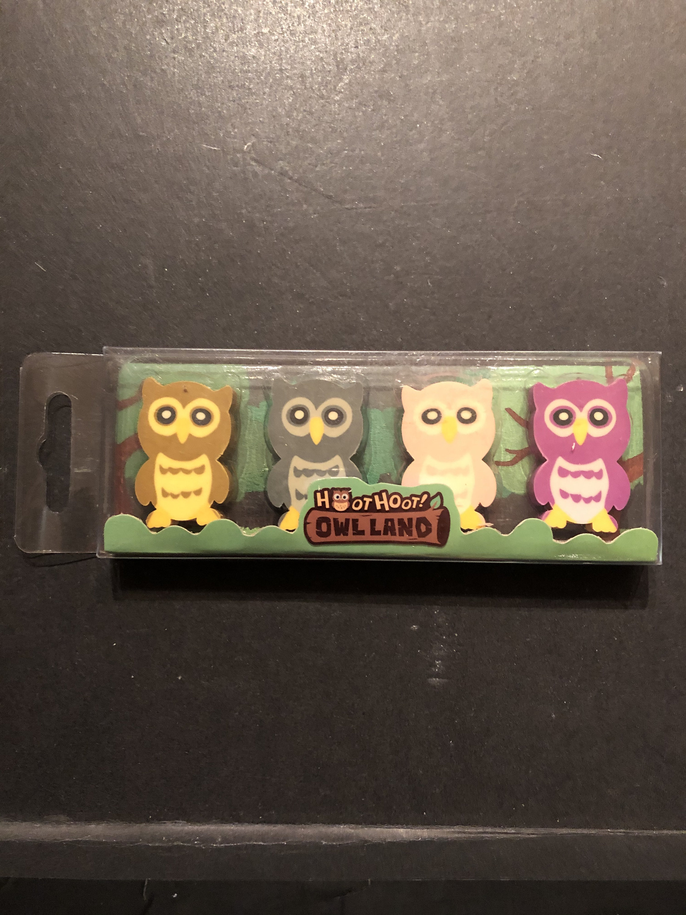 Owl Pencil Erasers
