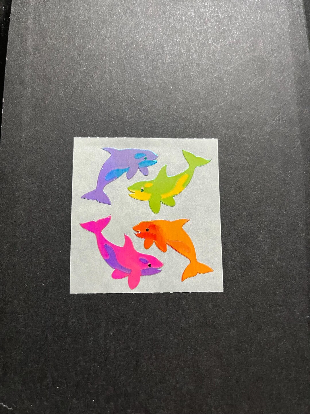 Sandylion Vintage Rare Shiny Orca Whale Stickers - Etsy