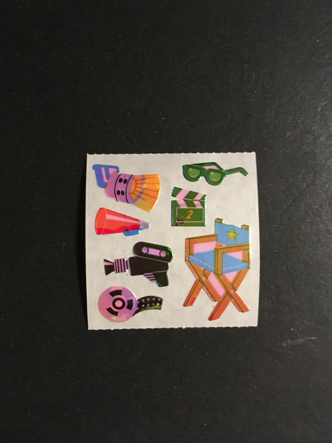 Sandylion Vintage Rare Shiny Movie Director Stickers - Etsy