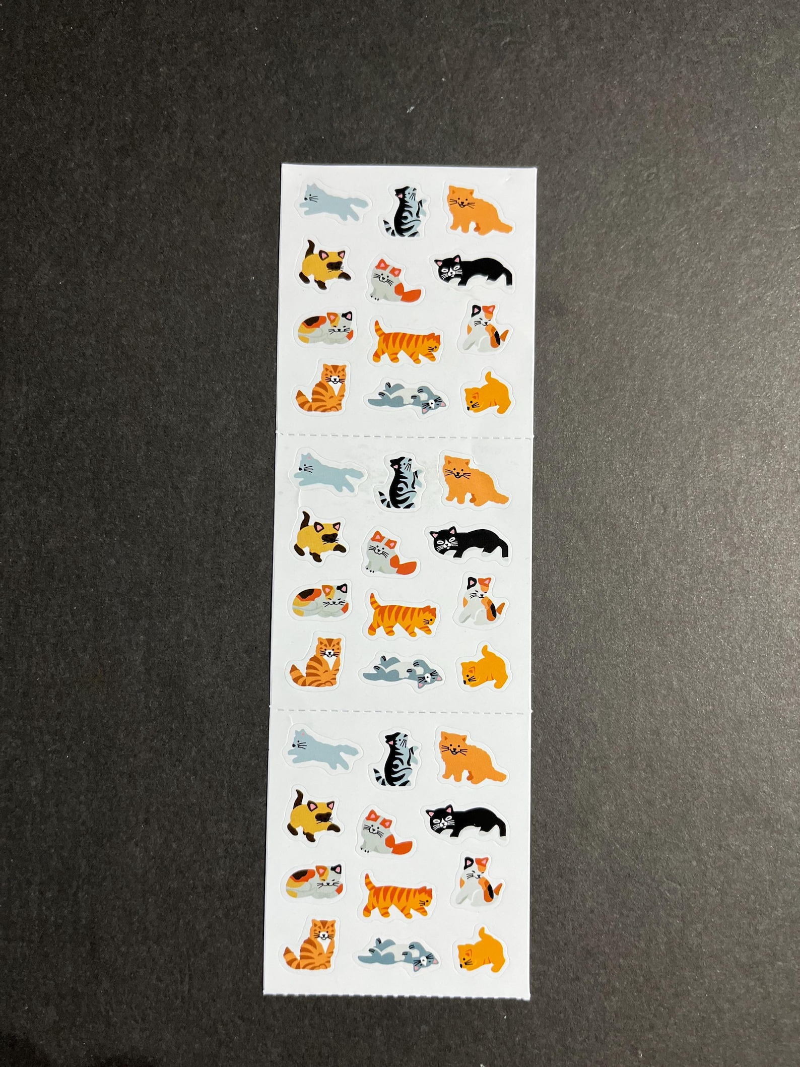 Sandylion Paper Mini Cats Sticker Strip - Etsy