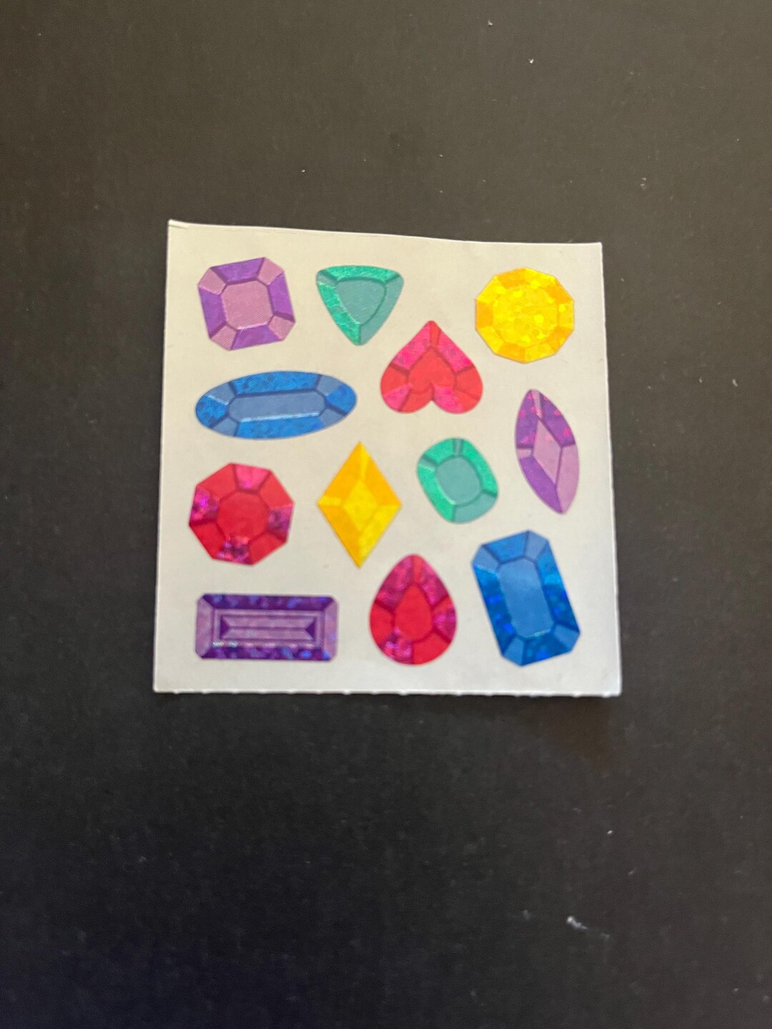 Sandylion Vintage Rare Shiny Jewel / Gem Stickers - Etsy
