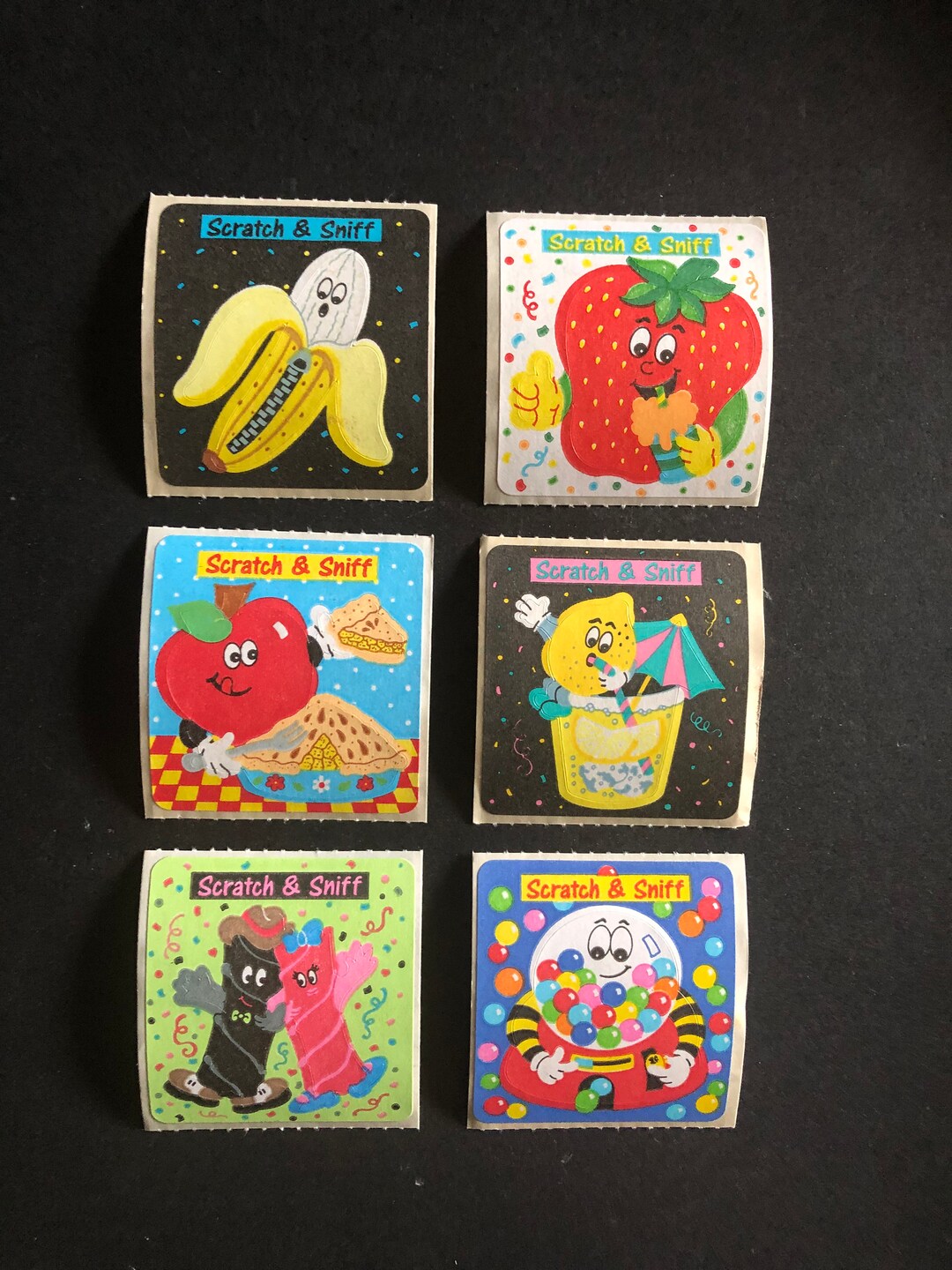 Sandylion Vintage 80s Very Rare Scratch N Sniff Sticker Lot - Etsy