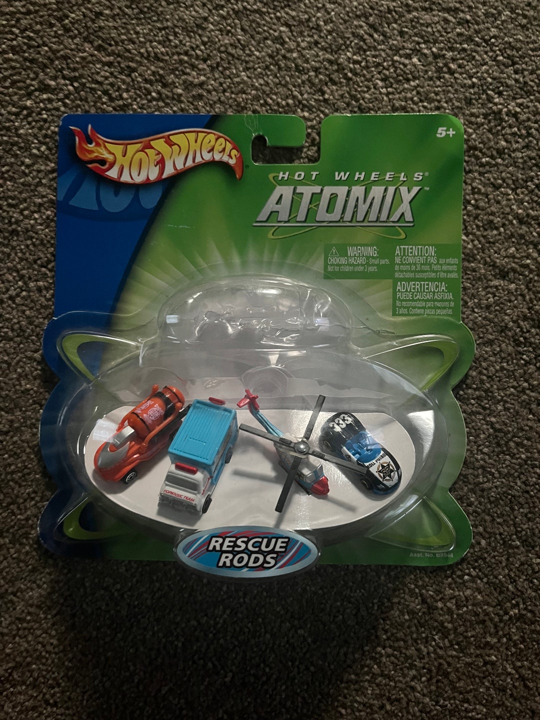 Hot Wheels Atomix Rescue Rods Set - Etsy